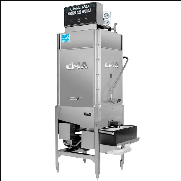 CMA Dishmachines CMA-180TSB Single Rack High Temperature Straight Tall ...